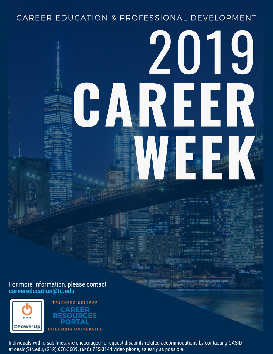 Career Week 2019 Electronic Guide by TC Office... - Flipsnack