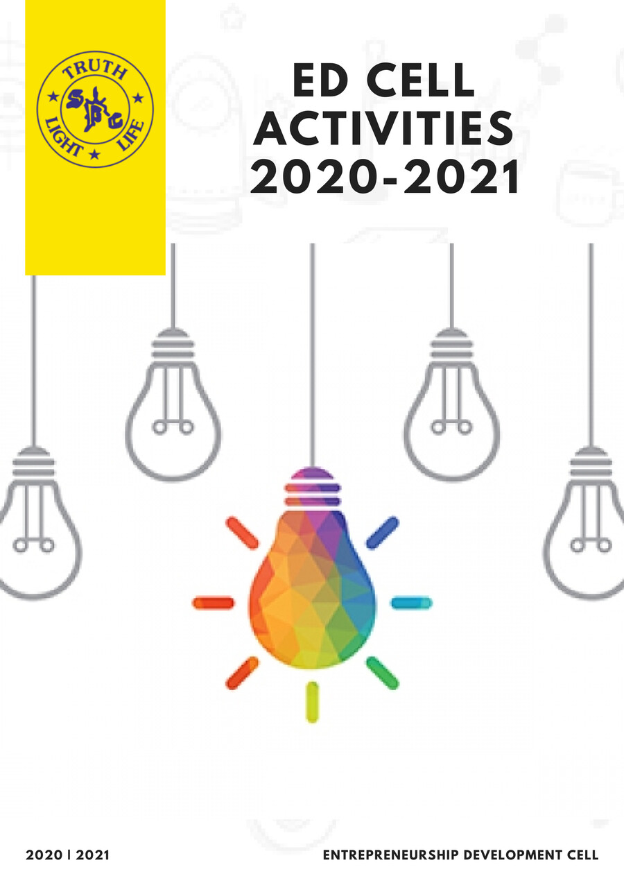 ED CELL REPORT (2020-21) by Shravika Bheemreddy - Flipsnack