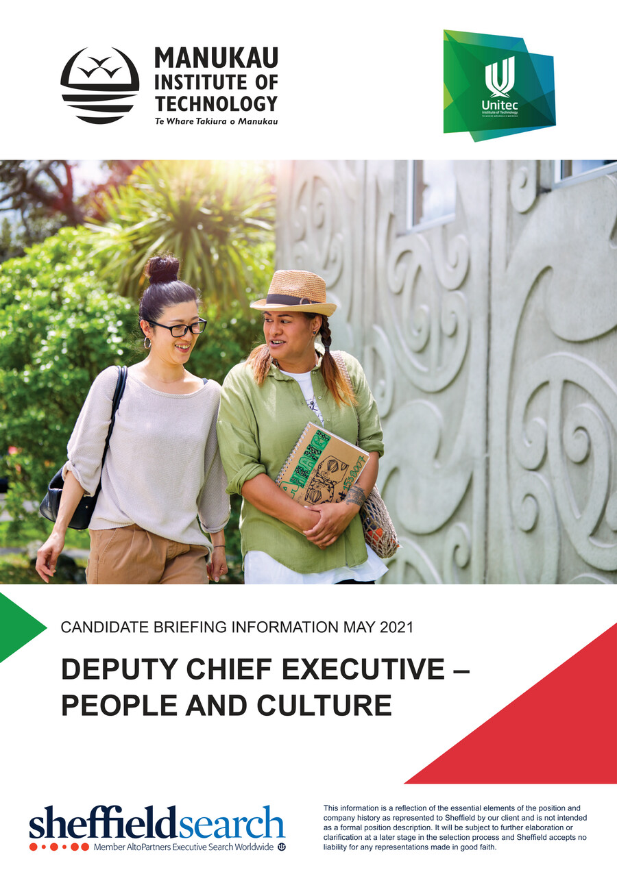 Candidate Briefing MIT and Unitec FINAL by 98C6B7CA9F7 - Flipsnack