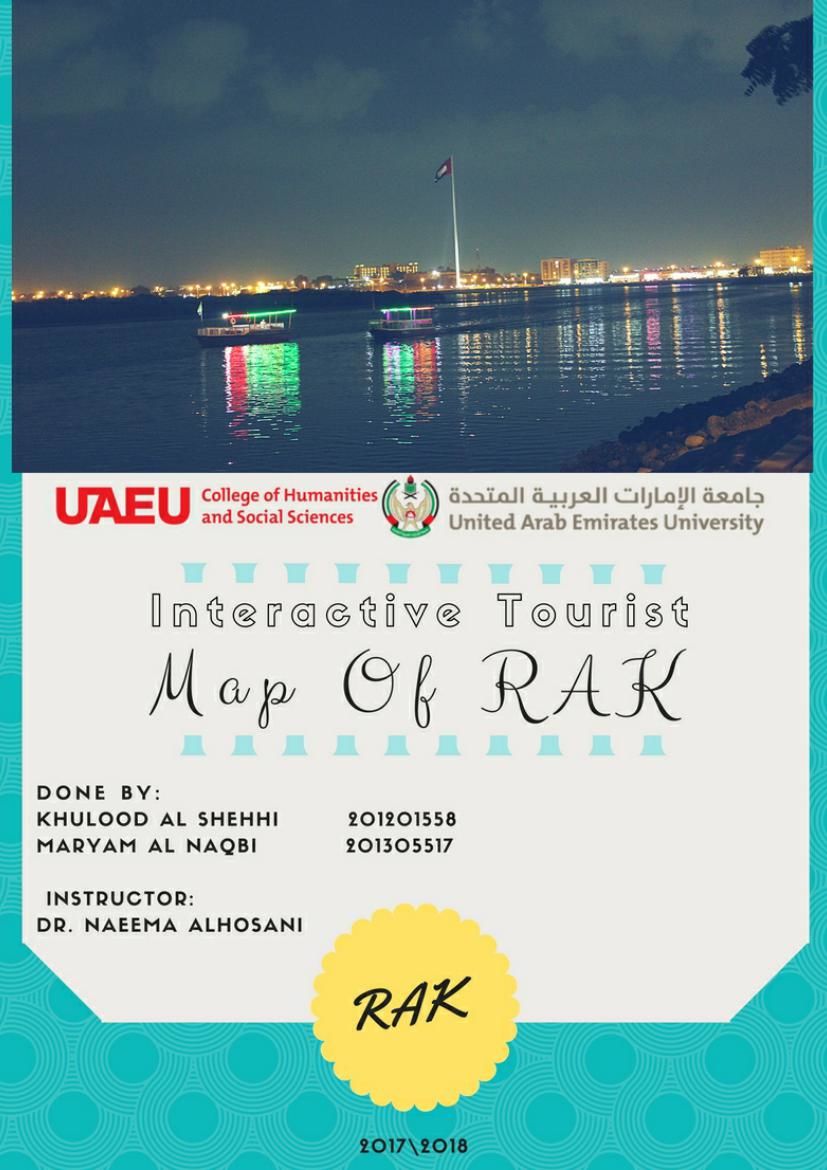 Map Of RAK by Khulood Al Shehhi - Flipsnack