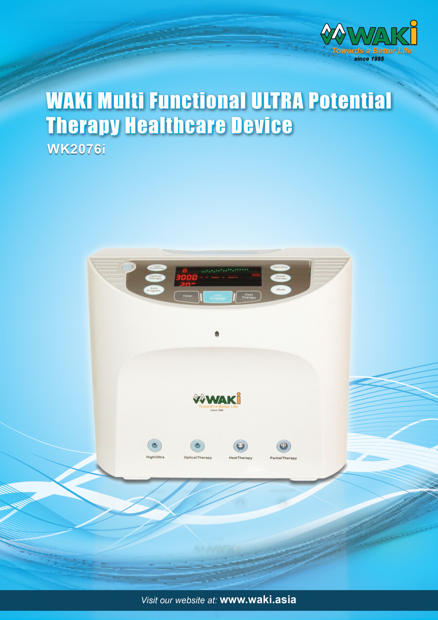WAKi M/F ULTRA Potential Therapy Healthcare Device (English) by WAKi ...