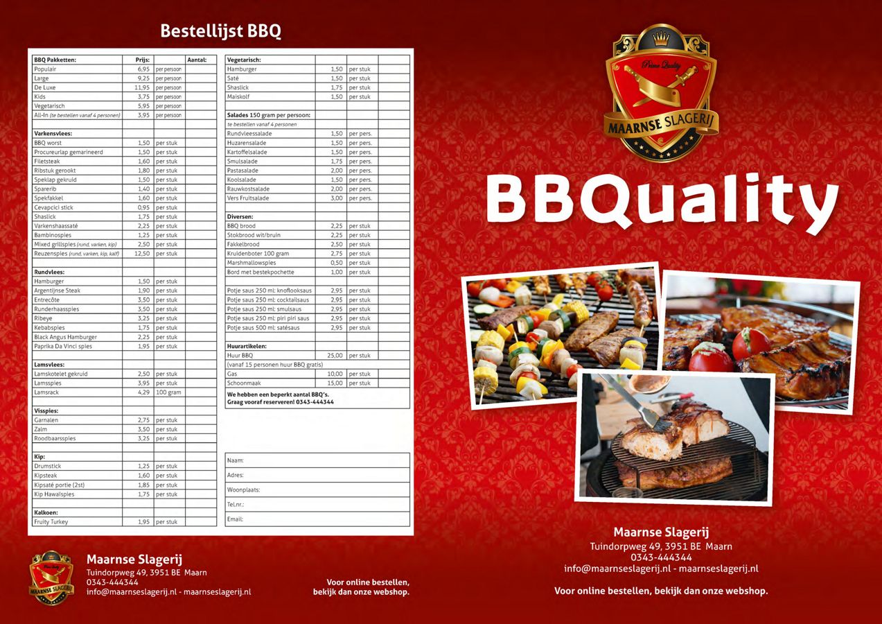 BBQ folder 2018 by graaggedaan - Flipsnack