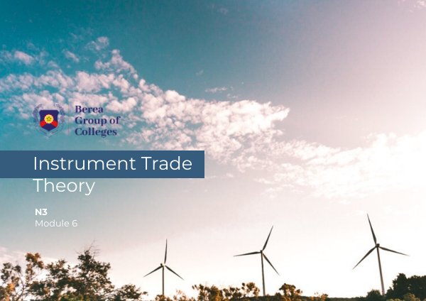Instrument Trade Theory N3 Module 6 by E-Publishing - Flipsnack