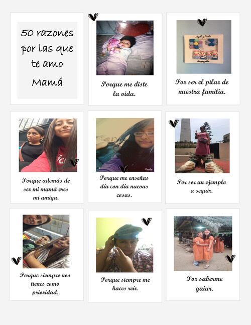 50 razones por las que te amo mamá by - Flipsnack