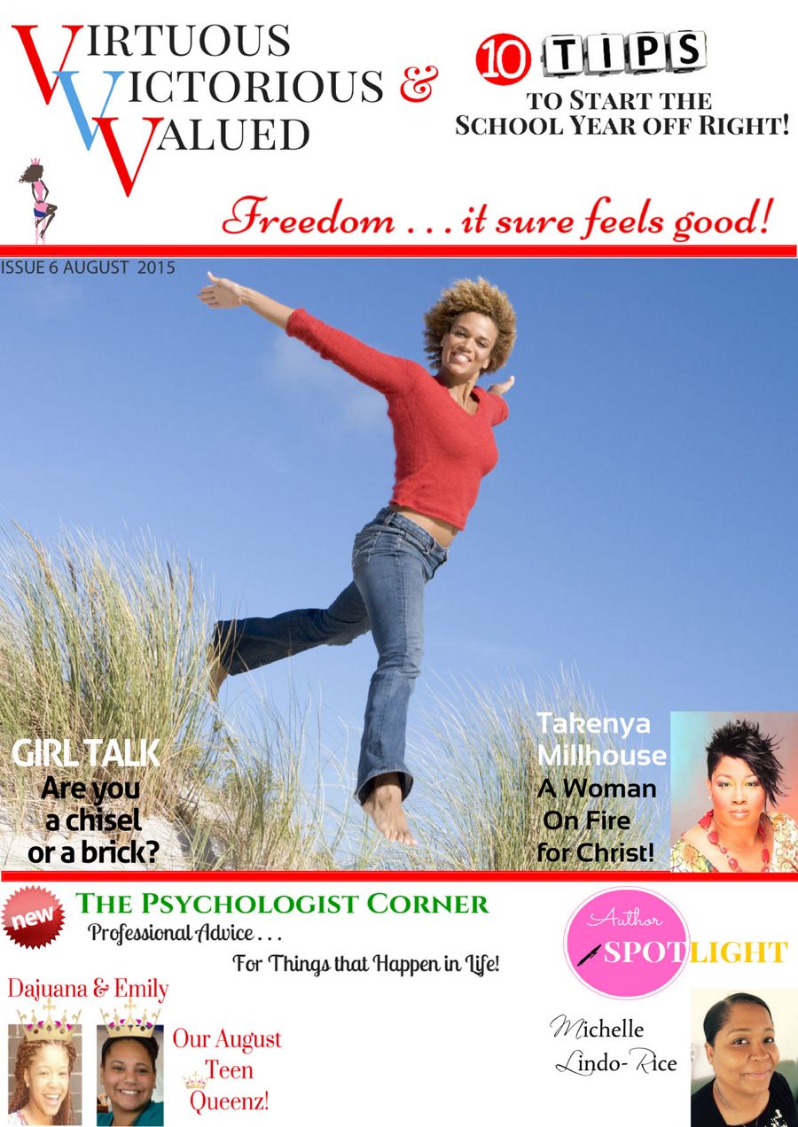 Virtuous Victorious & Valued Magazine 06 August 2015 by Angie Whitehead ...