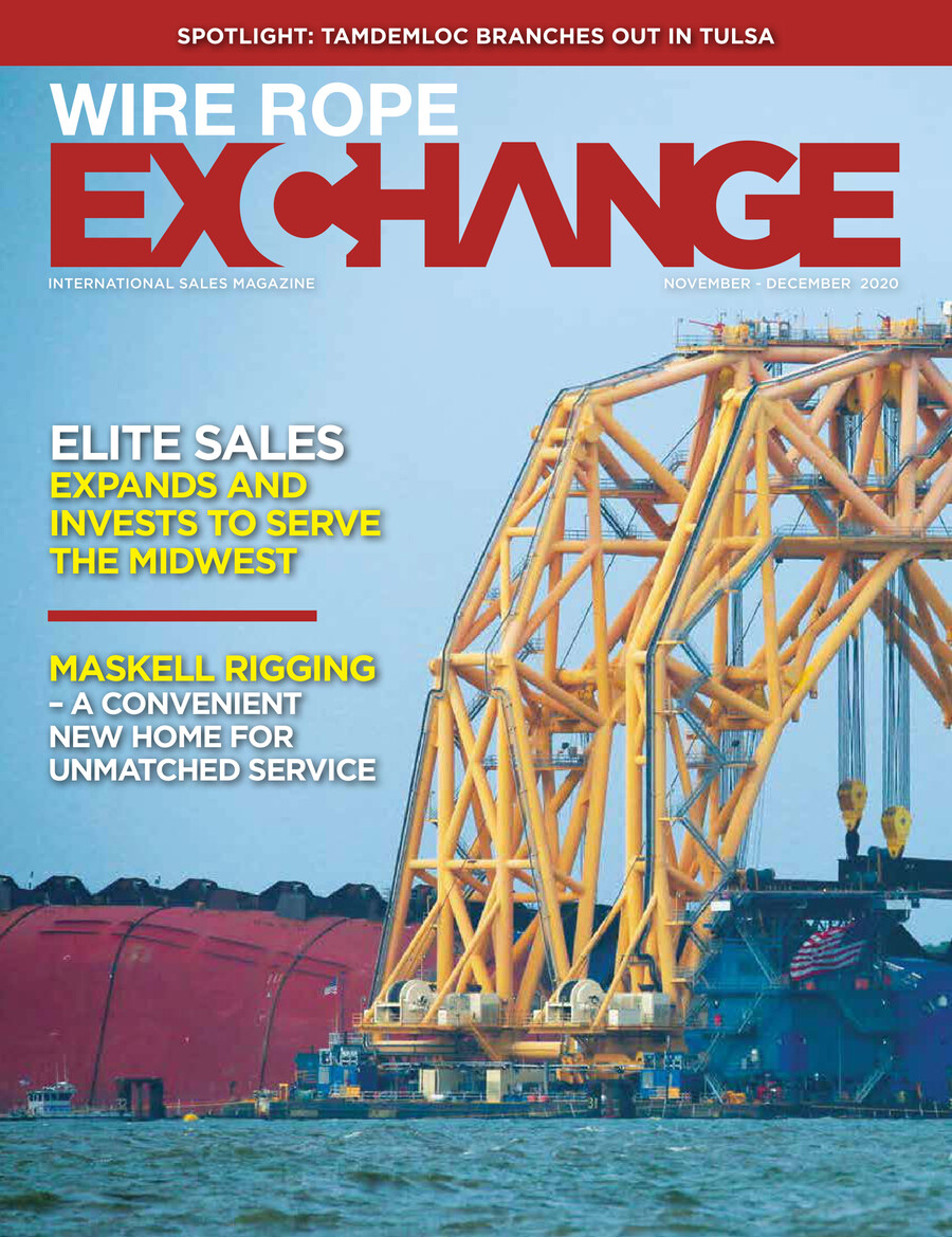 November-December 2020 Wire Rope Exchange by Wire Rope Exchange - Flipsnack