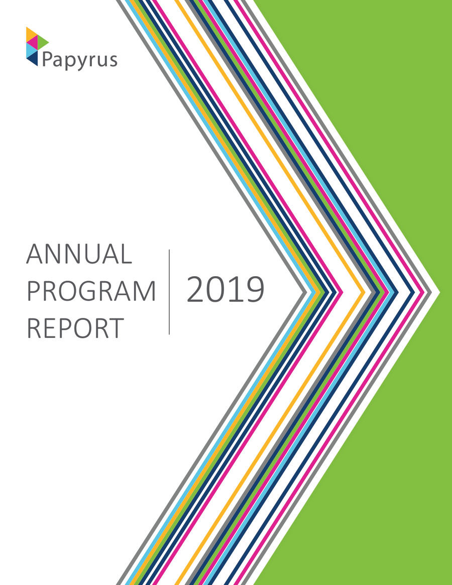 Papyrus Annual Program Report - 2019 by Claudine André - Flipsnack