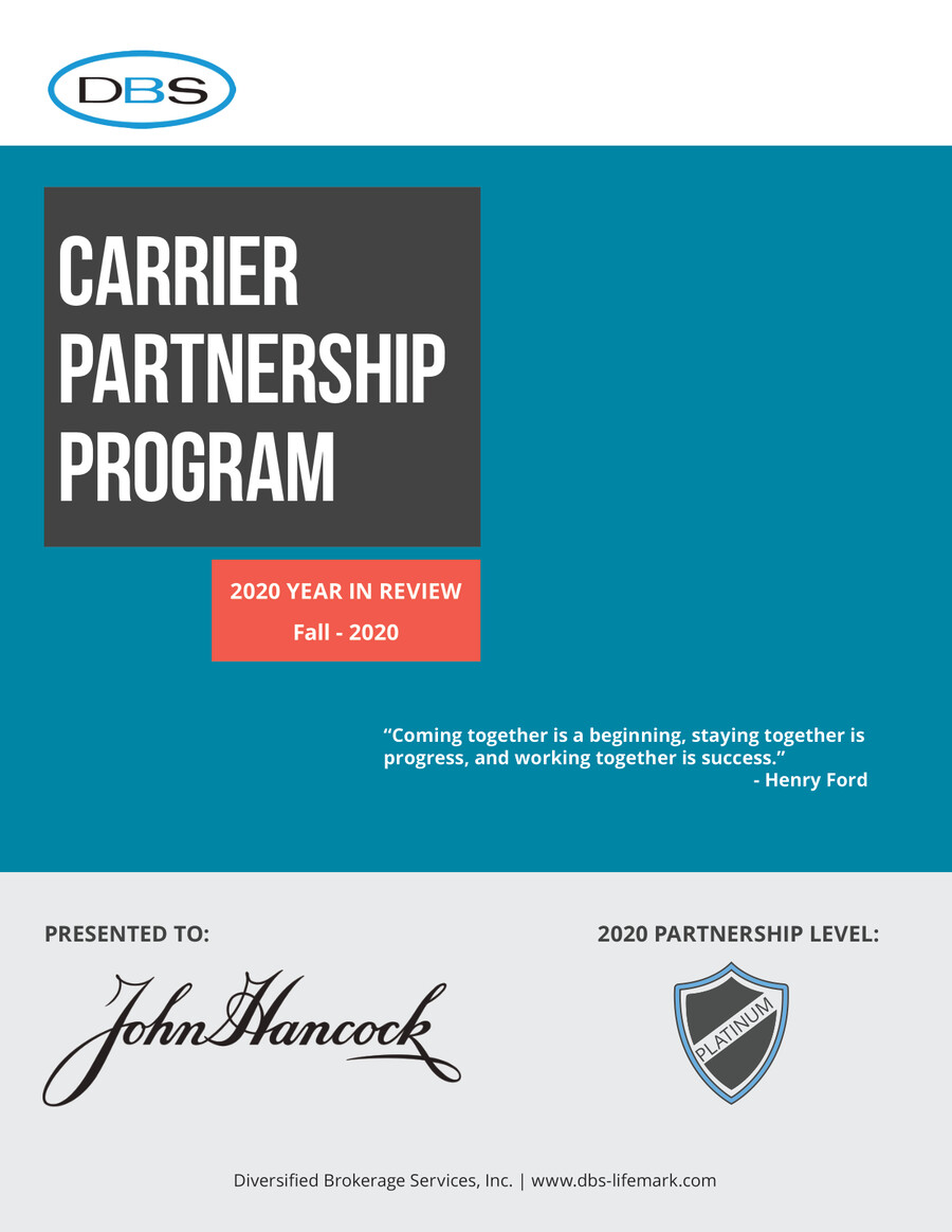 Carrier Partnership Report - JH by Laura Thompson - Flipsnack