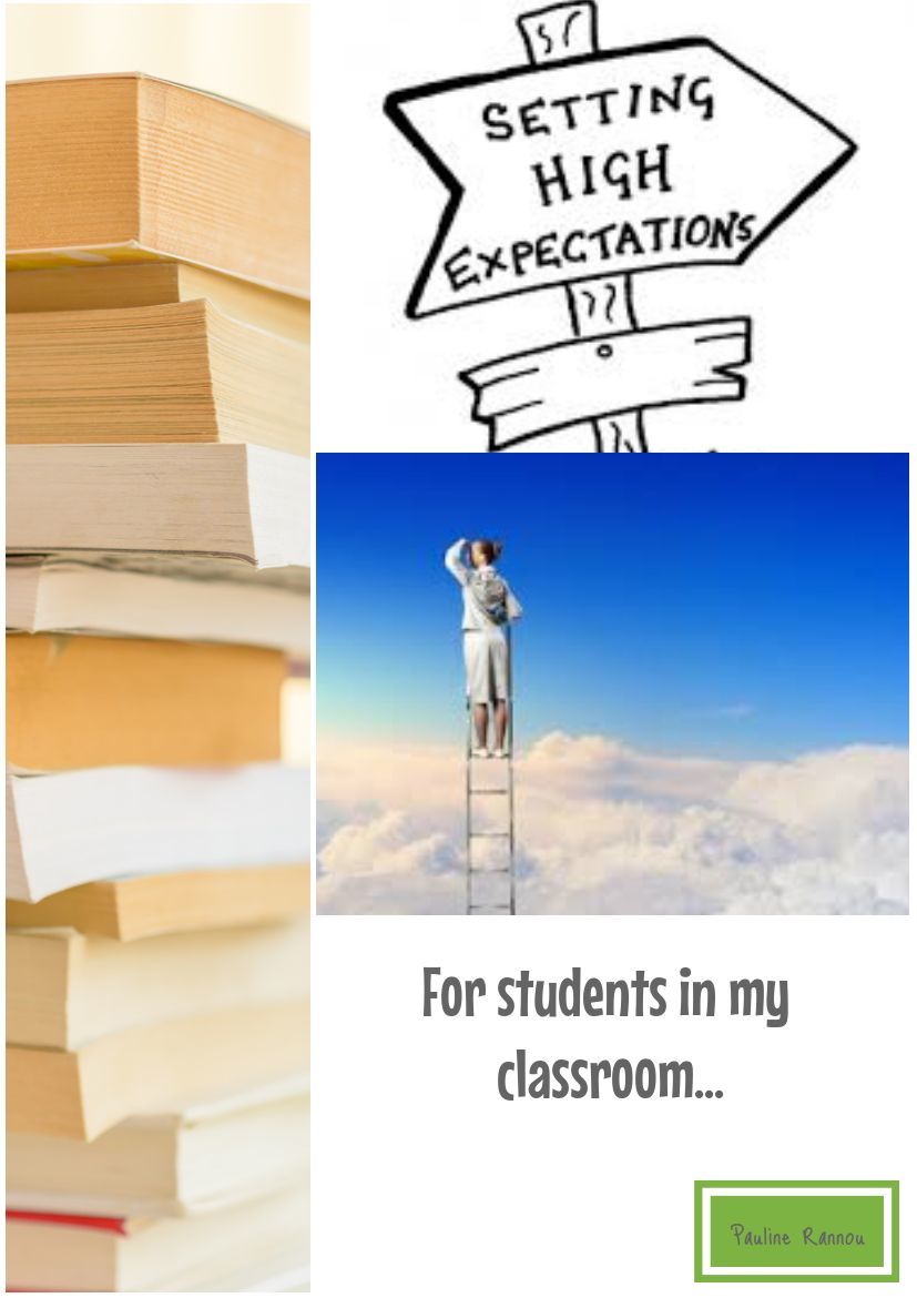 Strategies for setting high expectations for students by Karaplino ran ...