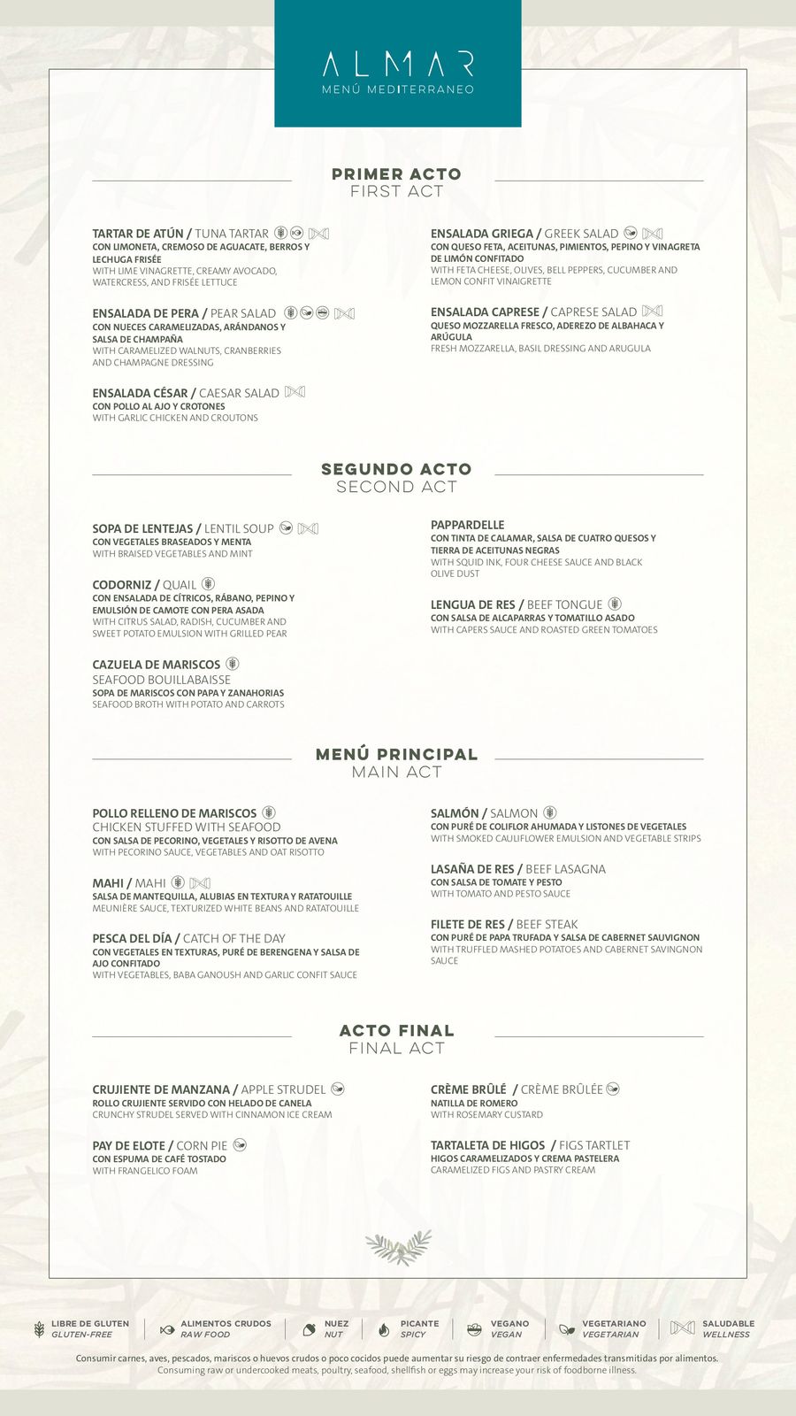 Menu Almar by ATELIER de Hoteles - Flipsnack