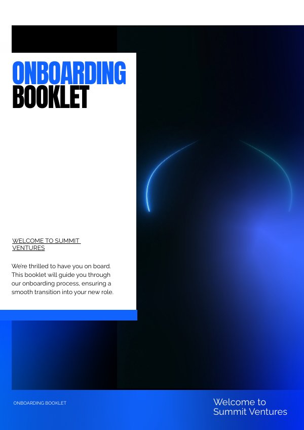 Onboarding booklet by Flipsnack - Flipsnack