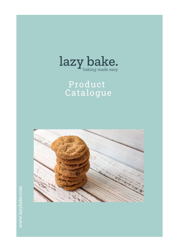 Lazy Bake Product Catalogue by Katie - Flipsnack