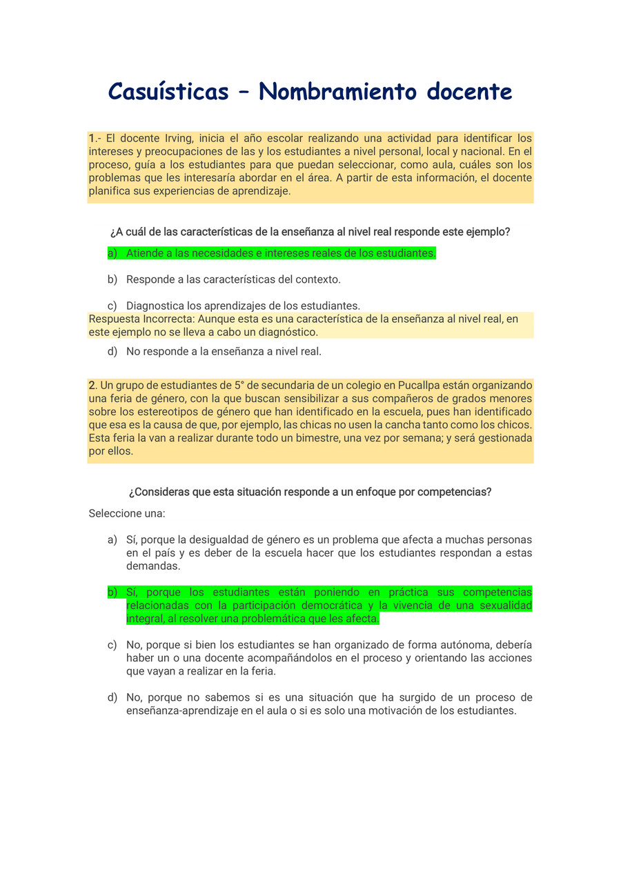 CASUISTICA DPCC - solucionario by Dora Quispe Huillcas - Flipsnack