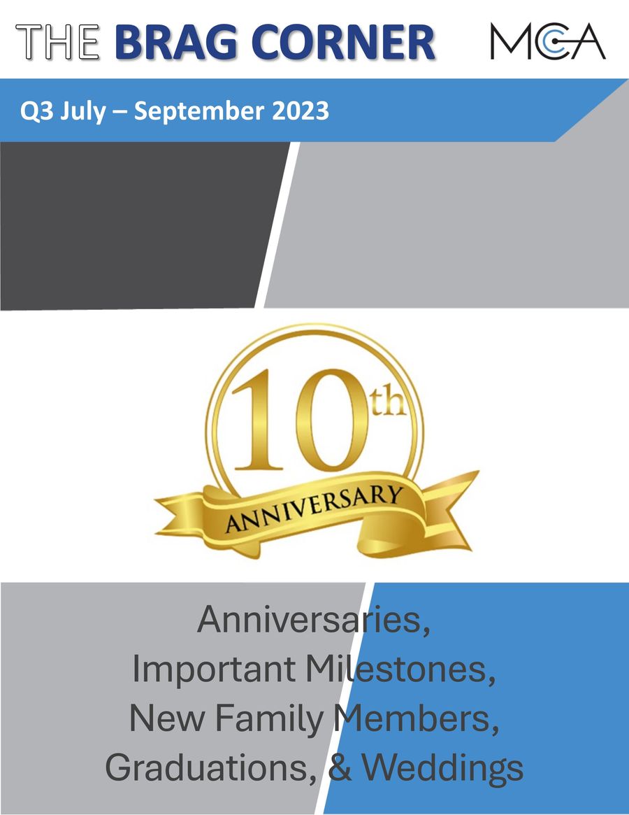 The Brag Corner_Q3 2023 by Ellen M Cartee - Flipsnack