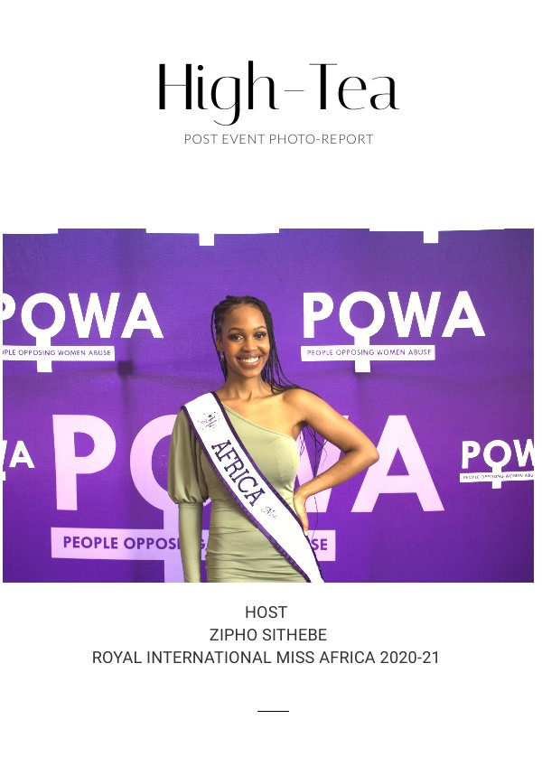 Zipho Sithebe charity work by... - Flipsnack