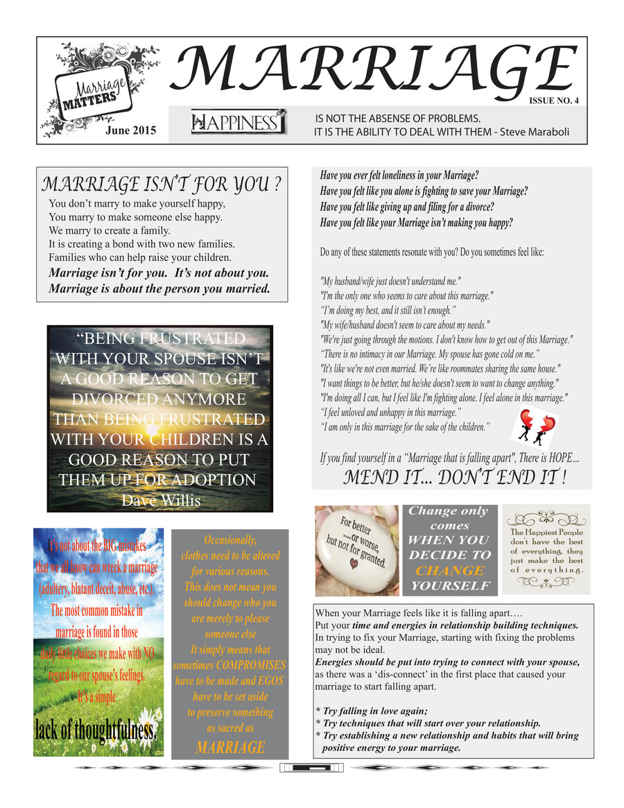 Marriage Brochure Issue 4 by FISCAL NICS - Flipsnack