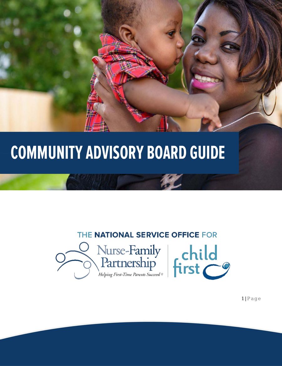 NFP Community Advisory Board Guidebook by NewsLink - Flipsnack