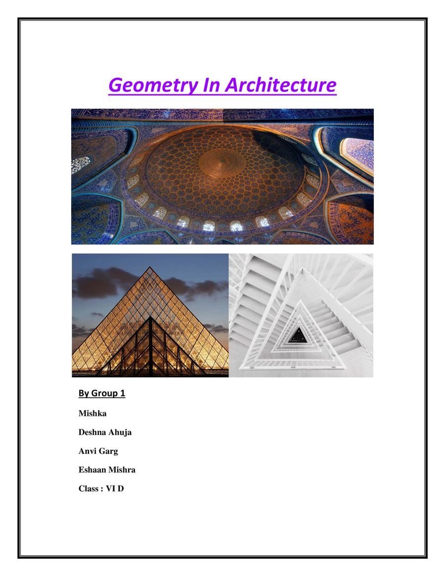 Final_GeometryInArchitecture by arushigoyal - Flipsnack