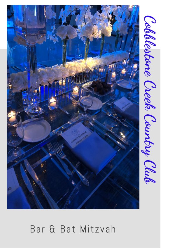 Bar and Bat Mitzvah Menu by... - Flipsnack