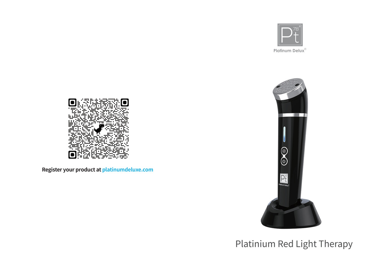 The user manual for infrared red light device by Platinum Deluxe ...