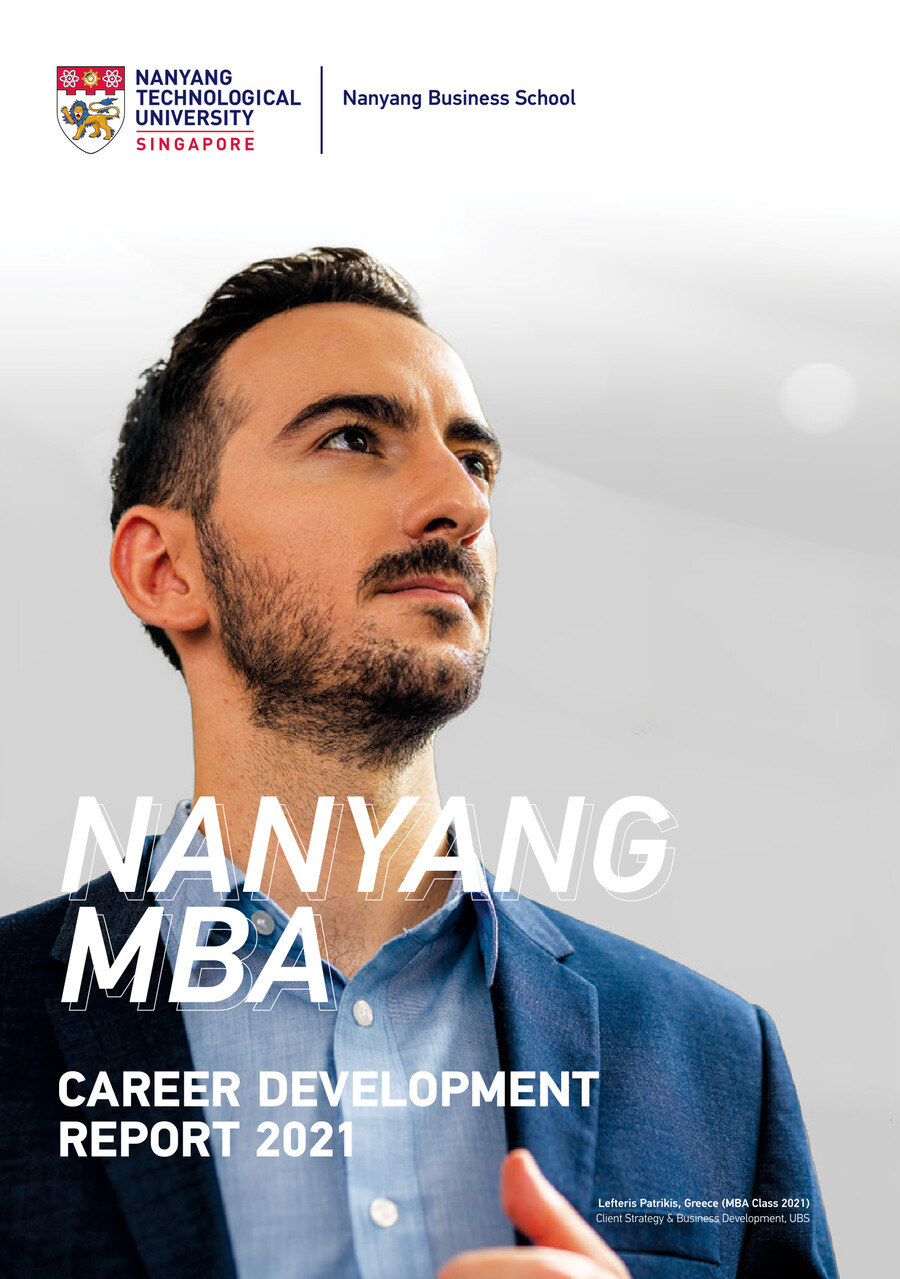 MBA Career Report by NTU