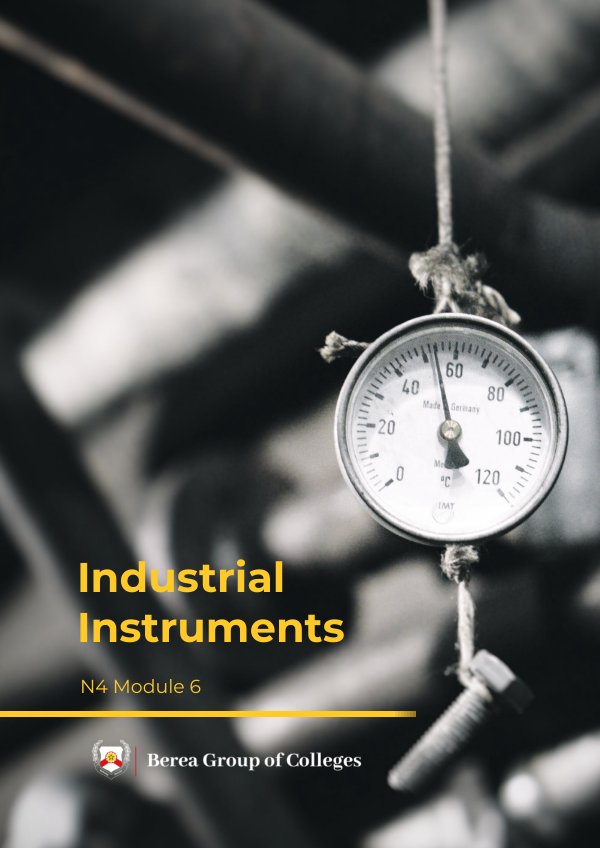 Industrial Instruments N4 Module 6 by E-Publishing
