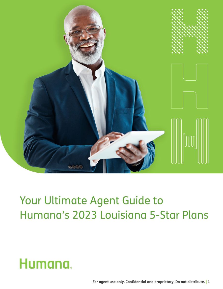 Your Ultimate Agent Guide to Humana’s 2023 Louisiana 5-Star Plan by ...