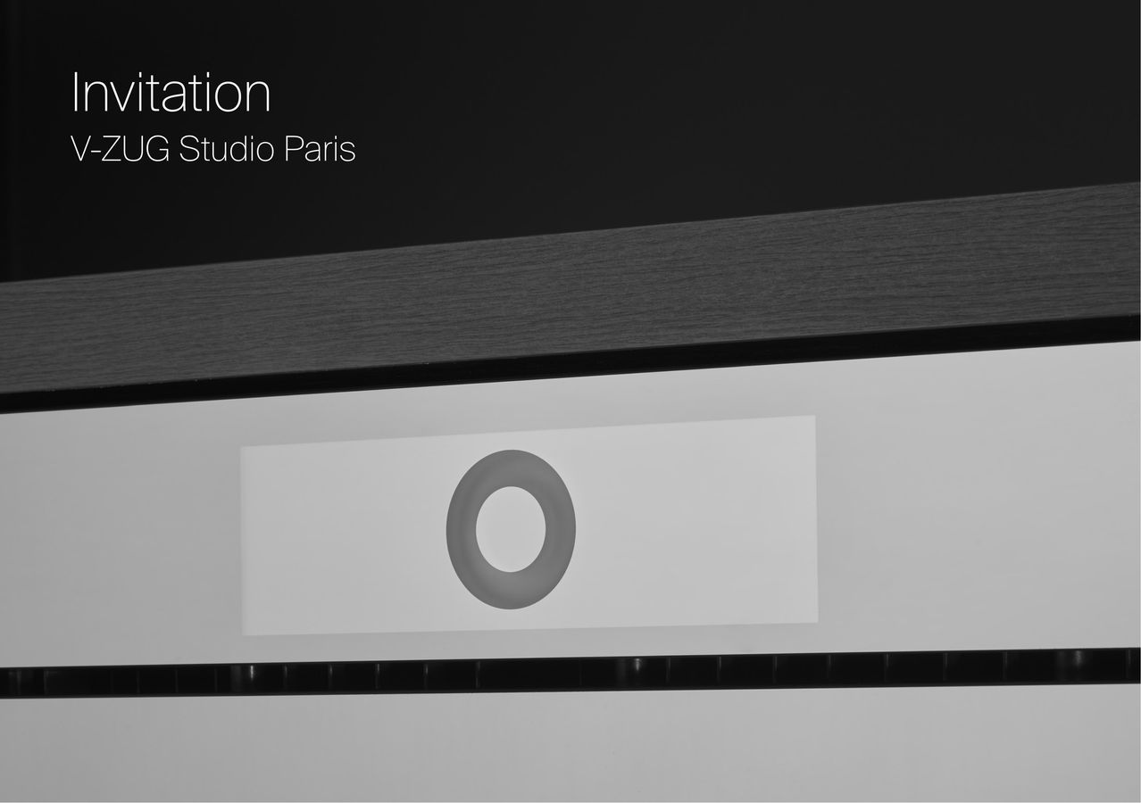 Invitation personnelle V-ZUG Studio by V-ZUG AG