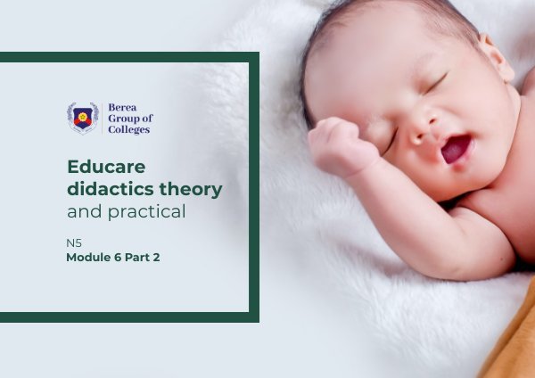 Educare didactics N5 Module 6 part 2 by E-Publishing - Flipsnack
