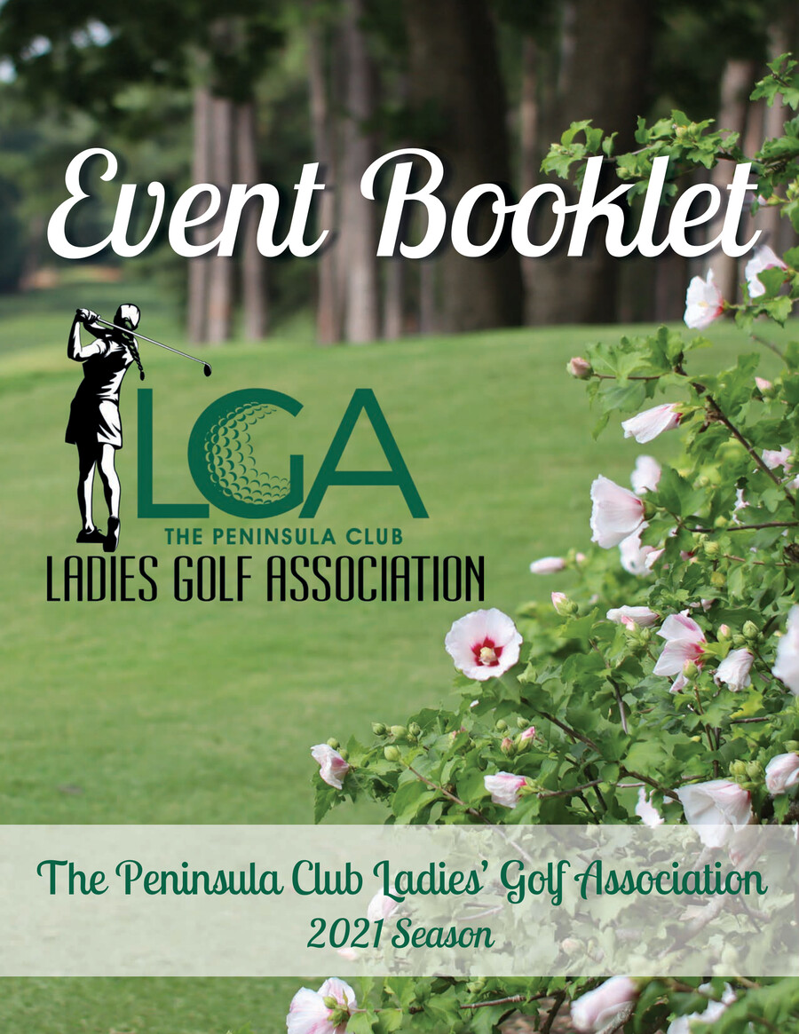 2021 LGA Event Booklet by The Peninsula Club - Flipsnack