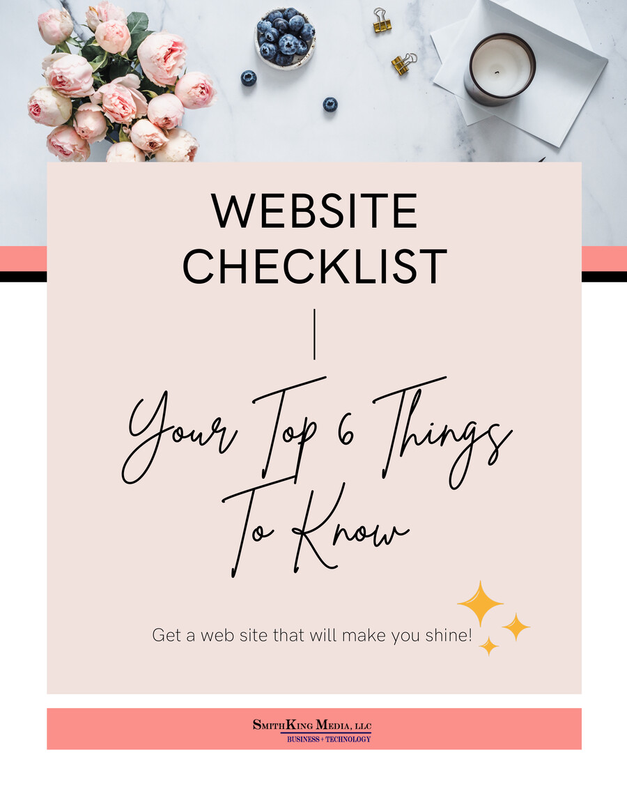 New Website Checklist: Your Top 6 Things to Know by SmithKing ...