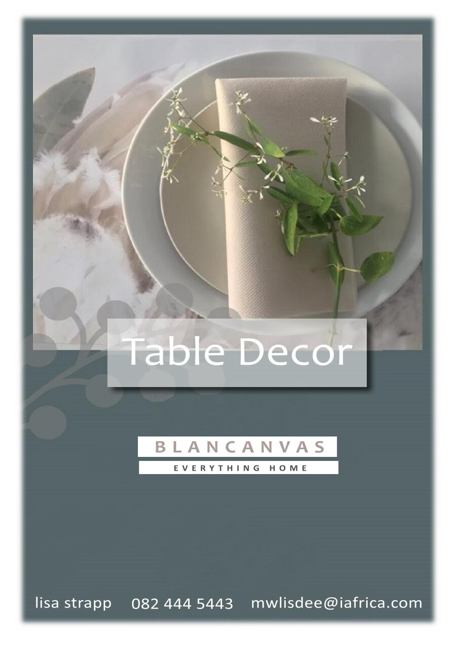 BLANCANVAS table decor 2020 by Lisa Strapp - Flipsnack
