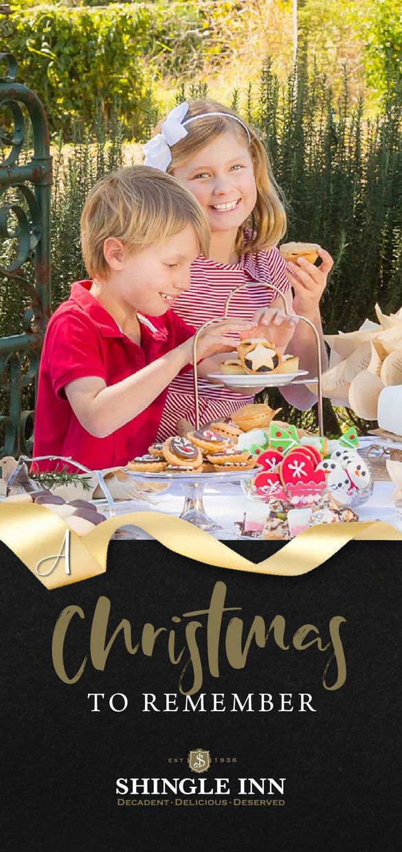 Shingle Inn 2018 Christmas Brochure by Shingle Inn... - Flipsnack