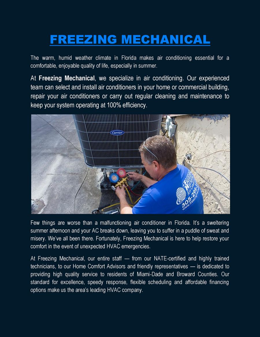 Freezing Mechanical Corp by Freezing Mechanical - Flipsnack