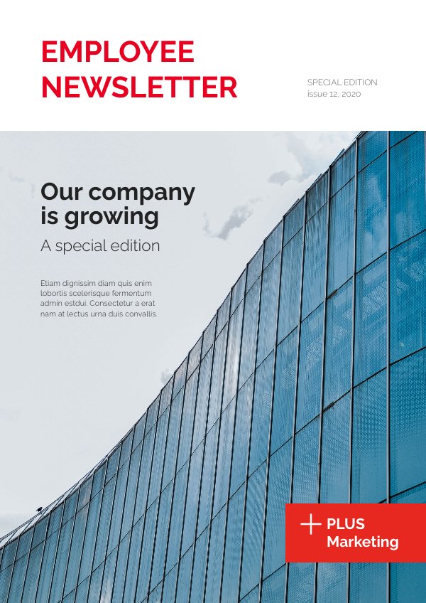 Interactive employee newsletter by Erika Borza - Flipsnack