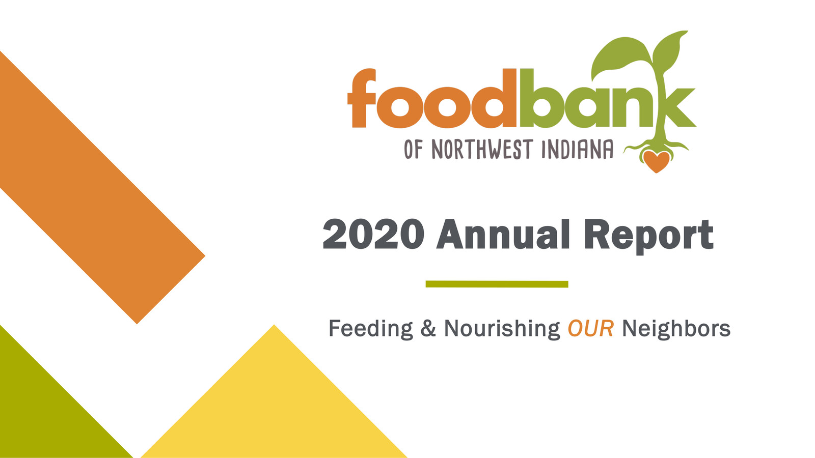 2021 Annual Report - Food Bank of Northwest Indiana by Allyson Vaulx ...