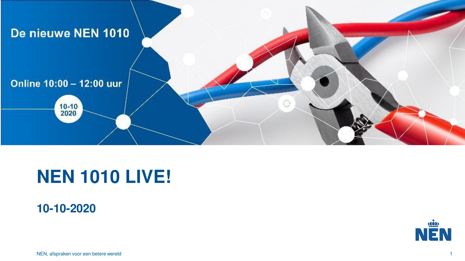 NEN 1010 LIVE - presentatie by Marketing NEN - Flipsnack
