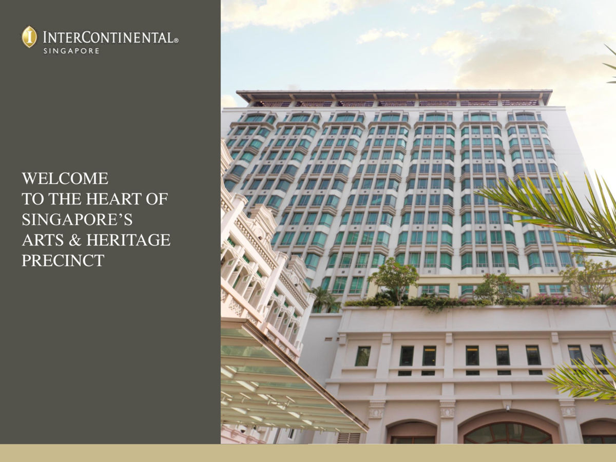 Overview_InterContinental Singapore by... - Flipsnack