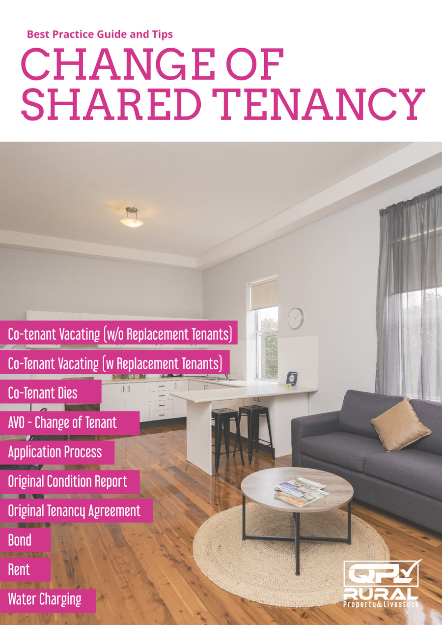 Best Practice Guide & Tips - Change of Shared Tenancy by QPL Livestock ...