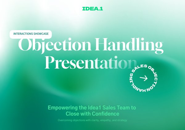 Objection Handling Presentation Template by Flipsnack templates - Flipsnack
