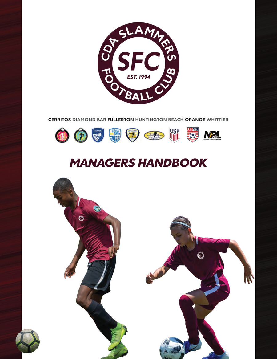 CDA Slammers FC Managers Handbook 2020 by CDA Slammers FC - Flipsnack