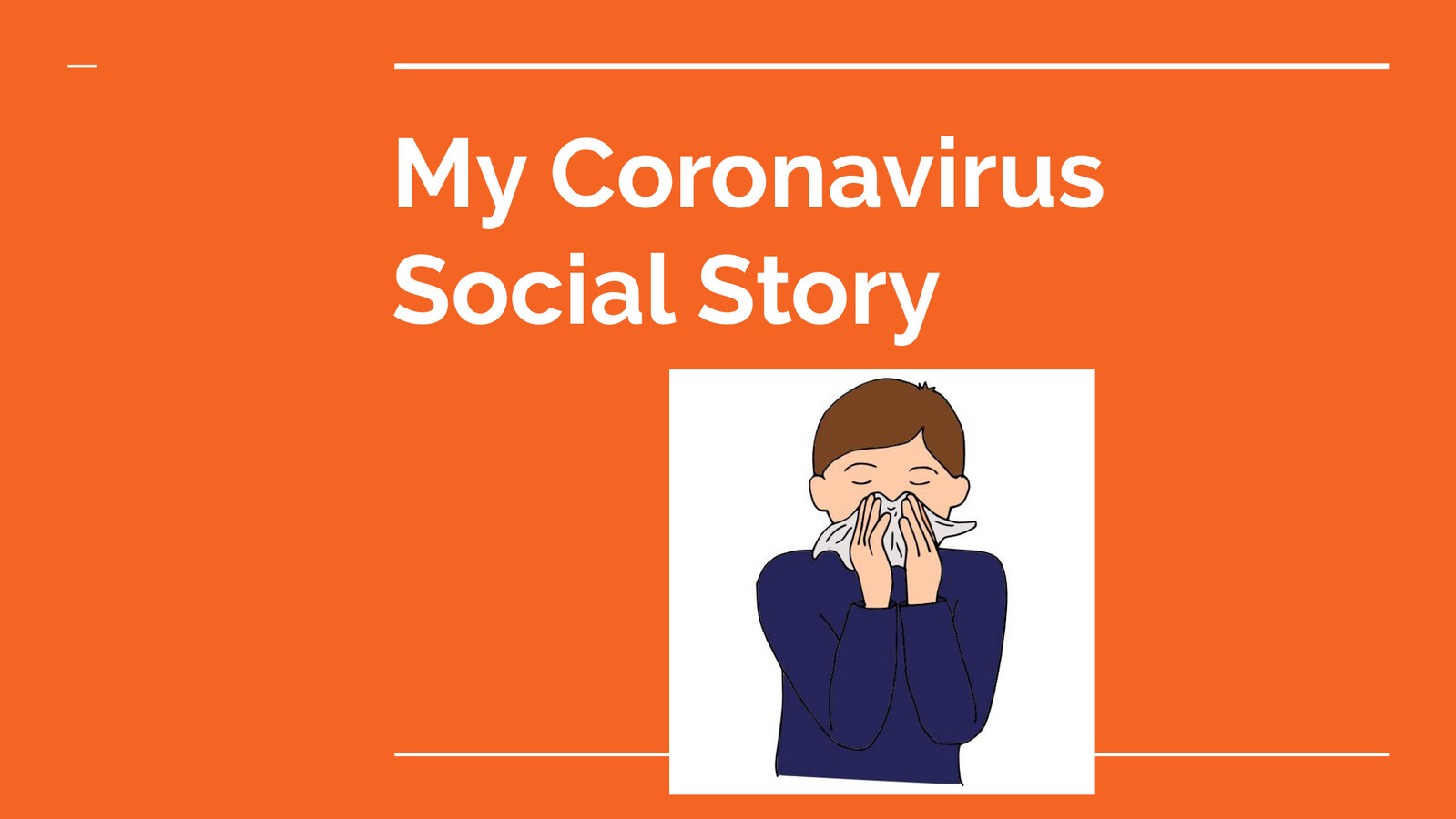 Coronavirus Social Story by Elizabeth S Lombard - Flipsnack