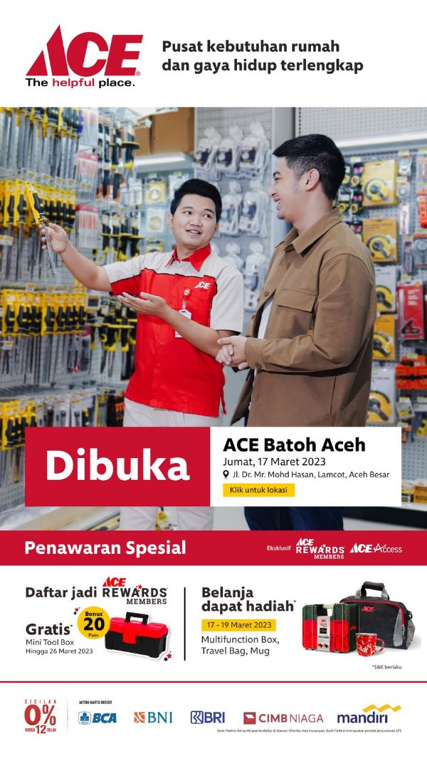 eFlyer Opening ACE Batoh Aceh by ACE Indonesia - Flipsnack
