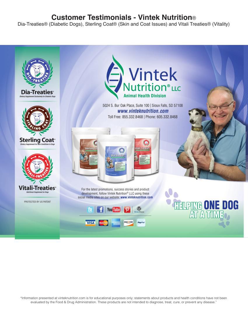 Testimonials for Vintek Nutrition updated 2015-7-30 by Kameron Carlson ...