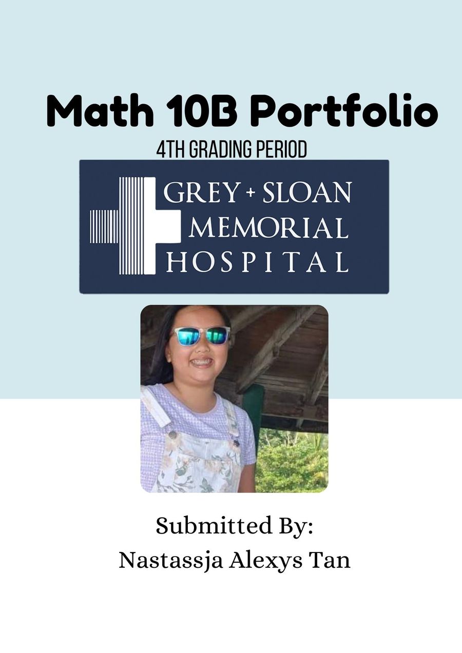 Math10B Portfolio 4th Grading by Nastassja Alexys Tan - Flipsnack