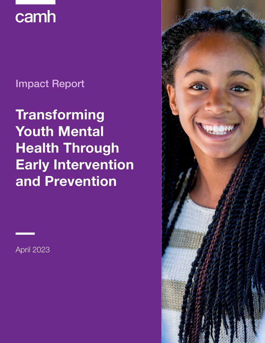 With appreciation, CAMH Child & Youth Report by CAMH Foundation - Flipsnack