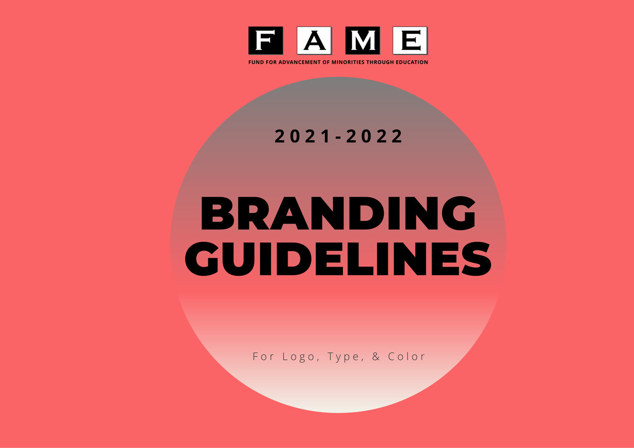 FAME 2021-2022 Branding Guidelines by FAME Marketing - Flipsnack