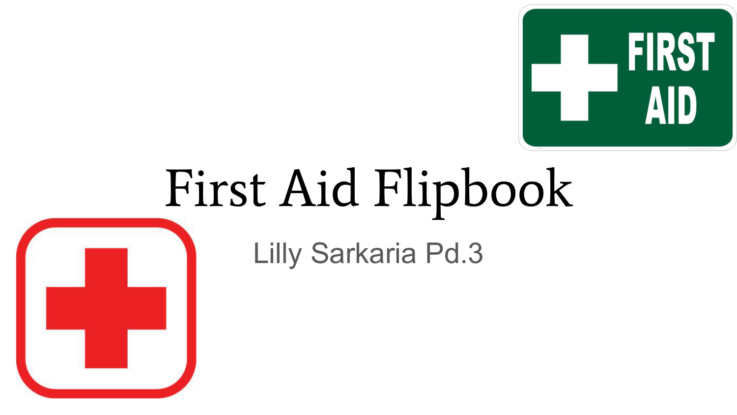 First aid flipbook by lcsarkaria - Flipsnack