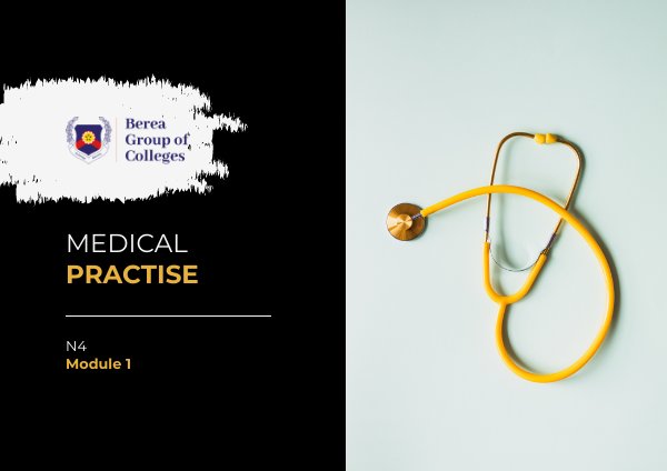 Medical Practice N4 Module 1 by E-Publishing - Flipsnack