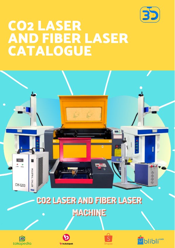 CO2 Laser and Fiber Laser Catalogue by 3D Zaiku Indonesia - Flipsnack